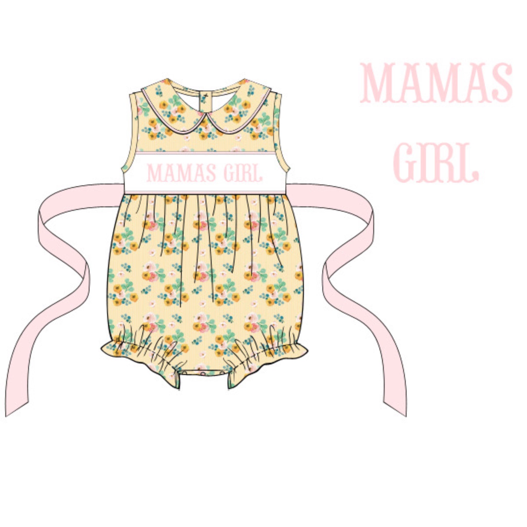 GOLDEN GARDEN: GIRL BUBBLE – Oaky Rose Smocking Co